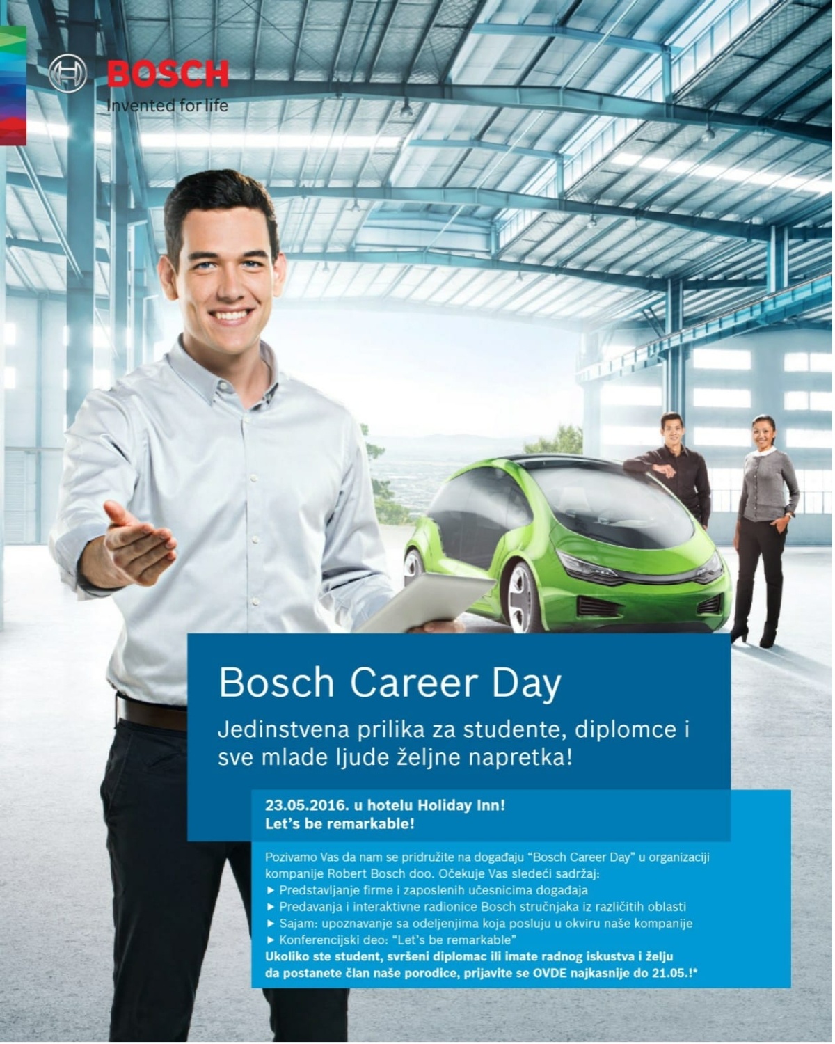 1st Bosch Career Day | Robert Bosch d.o.o. | Beograd, Pećinci | Poslovi ...