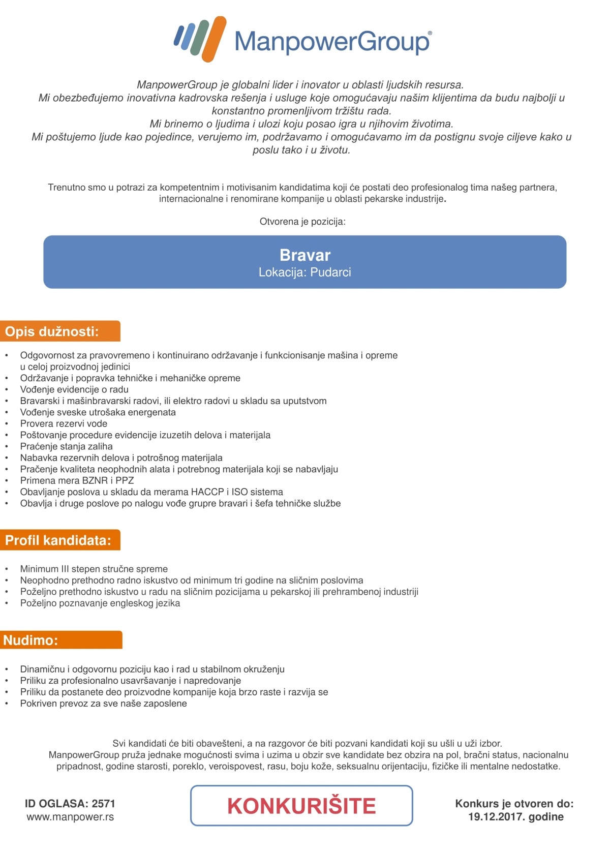 Bravar - Manpower d.o.o.