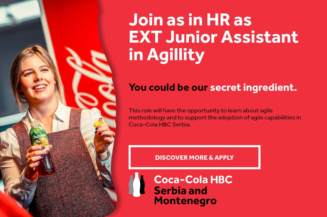EXT Junior Assistant in HR Agility team - Coca-Cola Hellenic