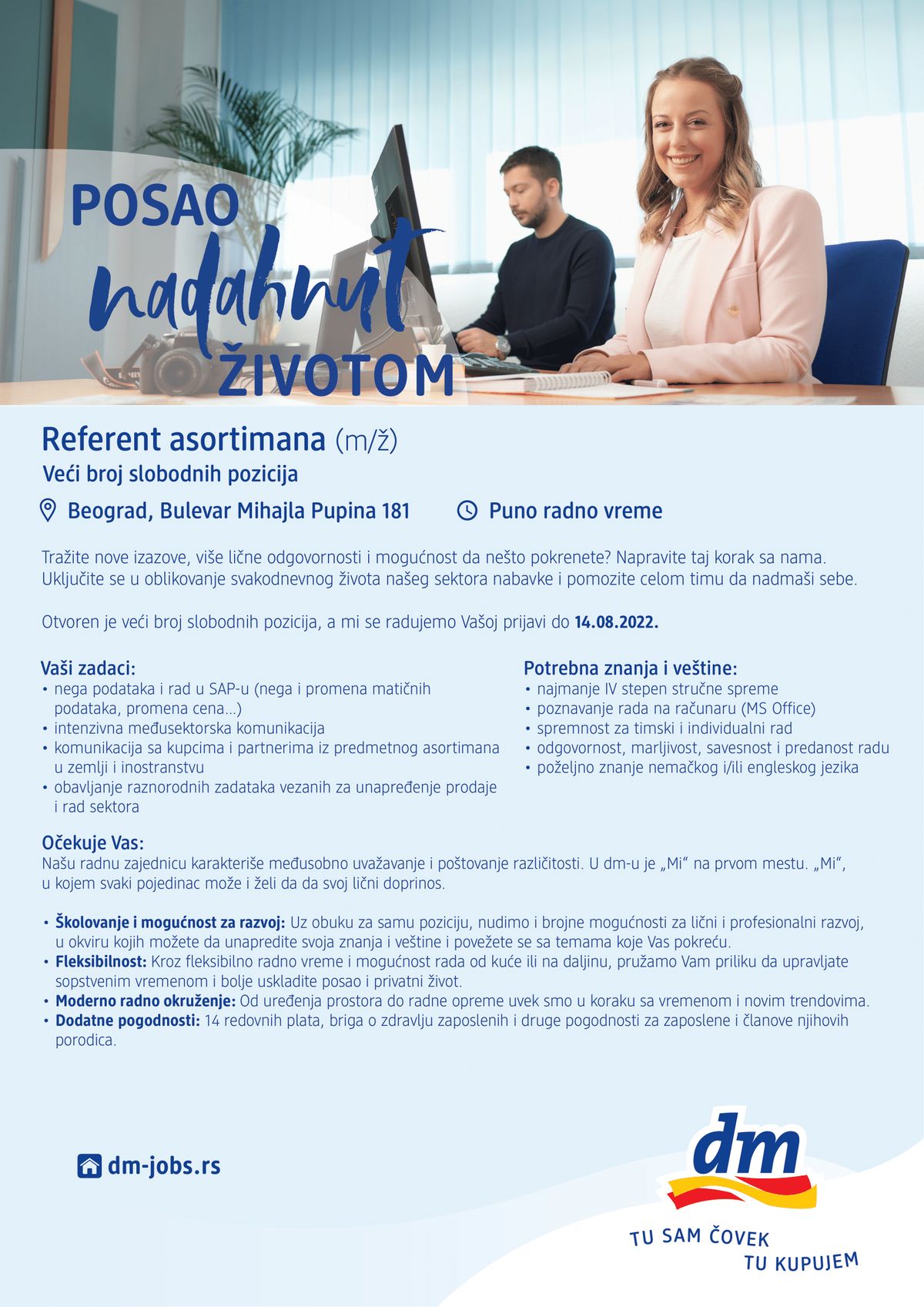 Referent asortimana - dm drogerie markt d.o.o.