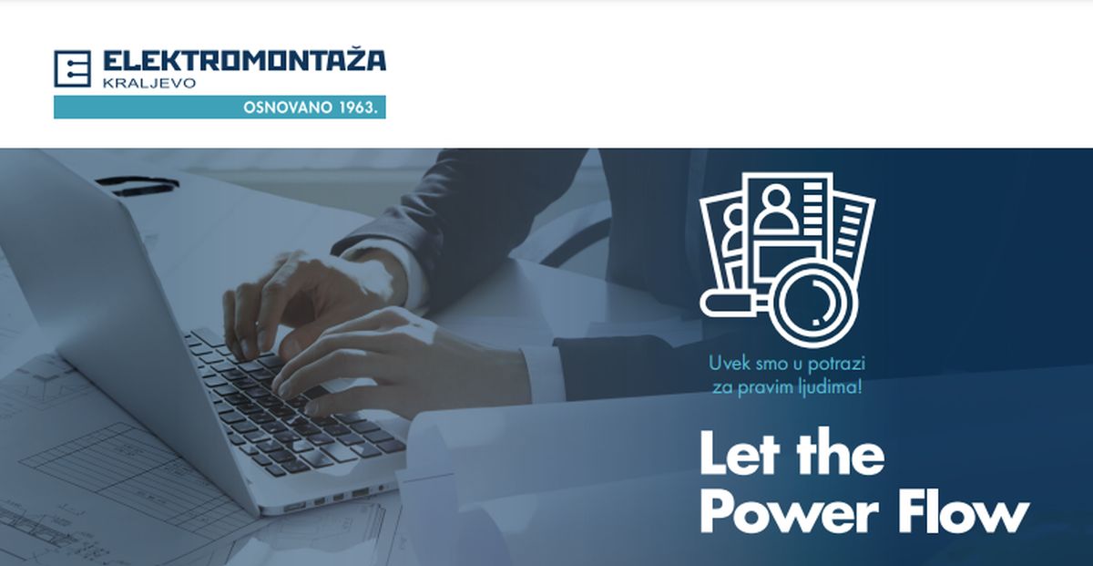 Glavni inženjer za elektroenergetiku - Elektromontaža d.o.o.