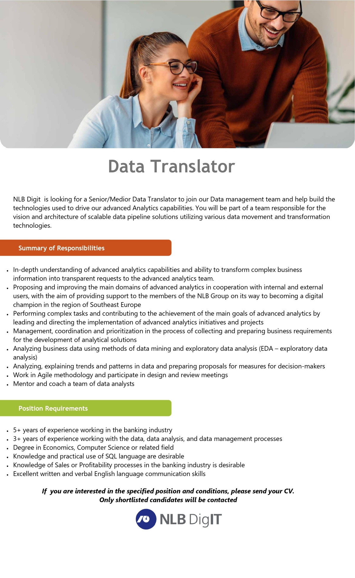 Data Translator - NLB DigIT