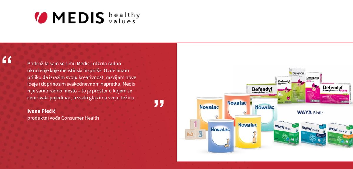 Stručno komercijalni saradnik za Consumer… - Medis Pharma