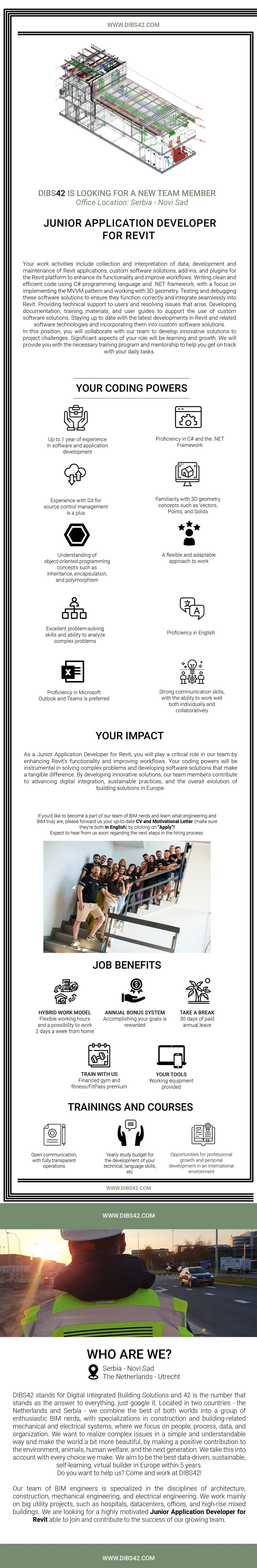 Junior Application Developer | DIBS42 | Novi Sad | Hibrid | HelloWorld.rs
