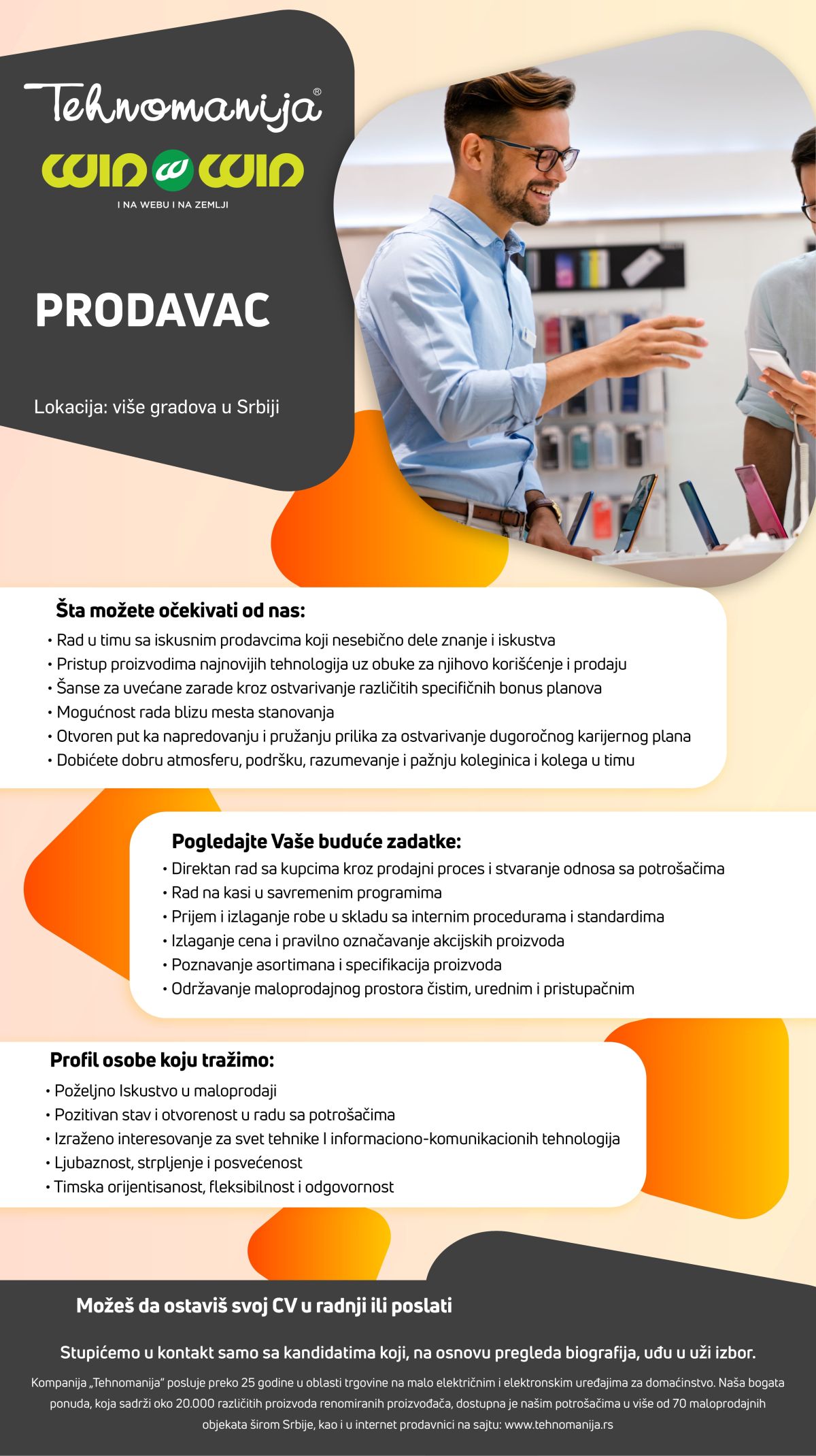 Prodavac - Tehnomanija d.o.o. (Win Win)
