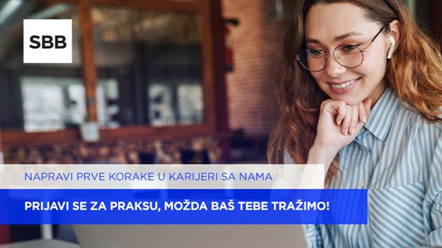 Plaćena praksa (part time) SBB d.o.o. - Startuj.infostud.com