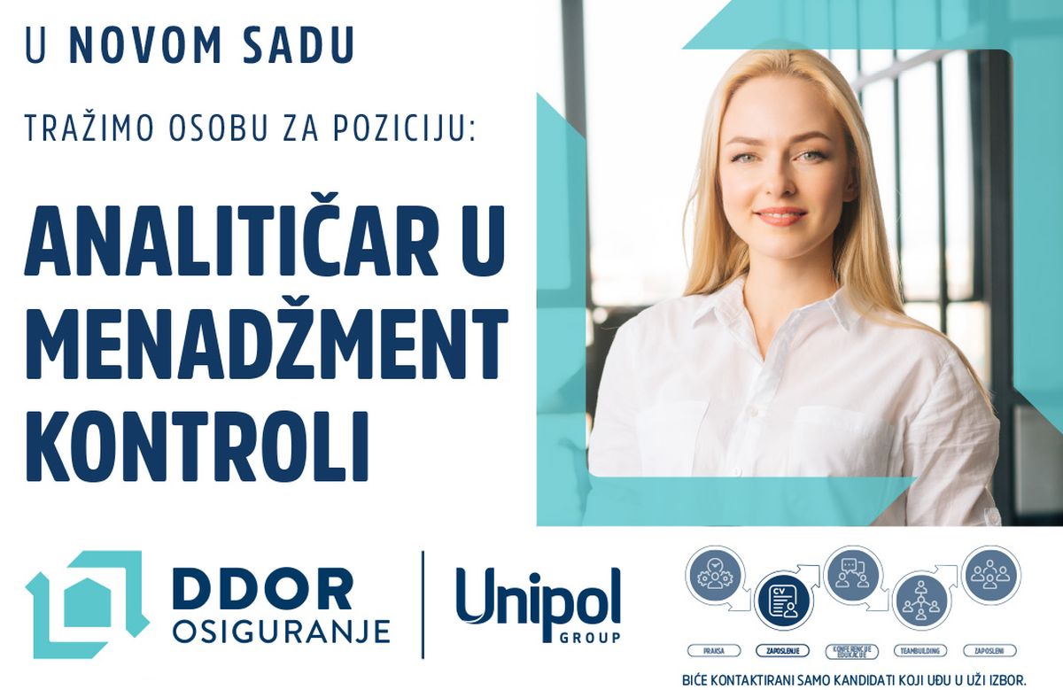 Analitičar u menadžment kontroli - DDOR Novi Sad | Poslovi Infostud