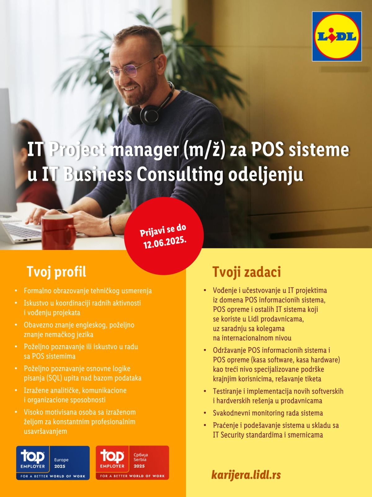 IT Project manager za POS sisteme u IT... - Lidl Srbija KD | Poslovi ...