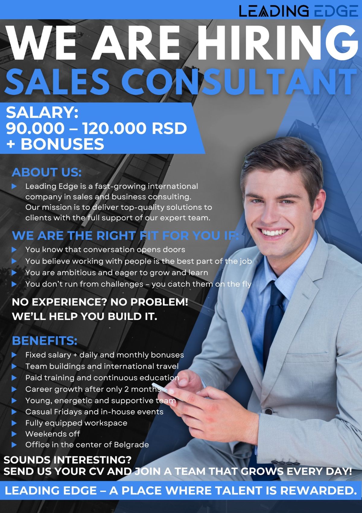 Sales Agent - English language Leading Edge Corporation d.o.o ...