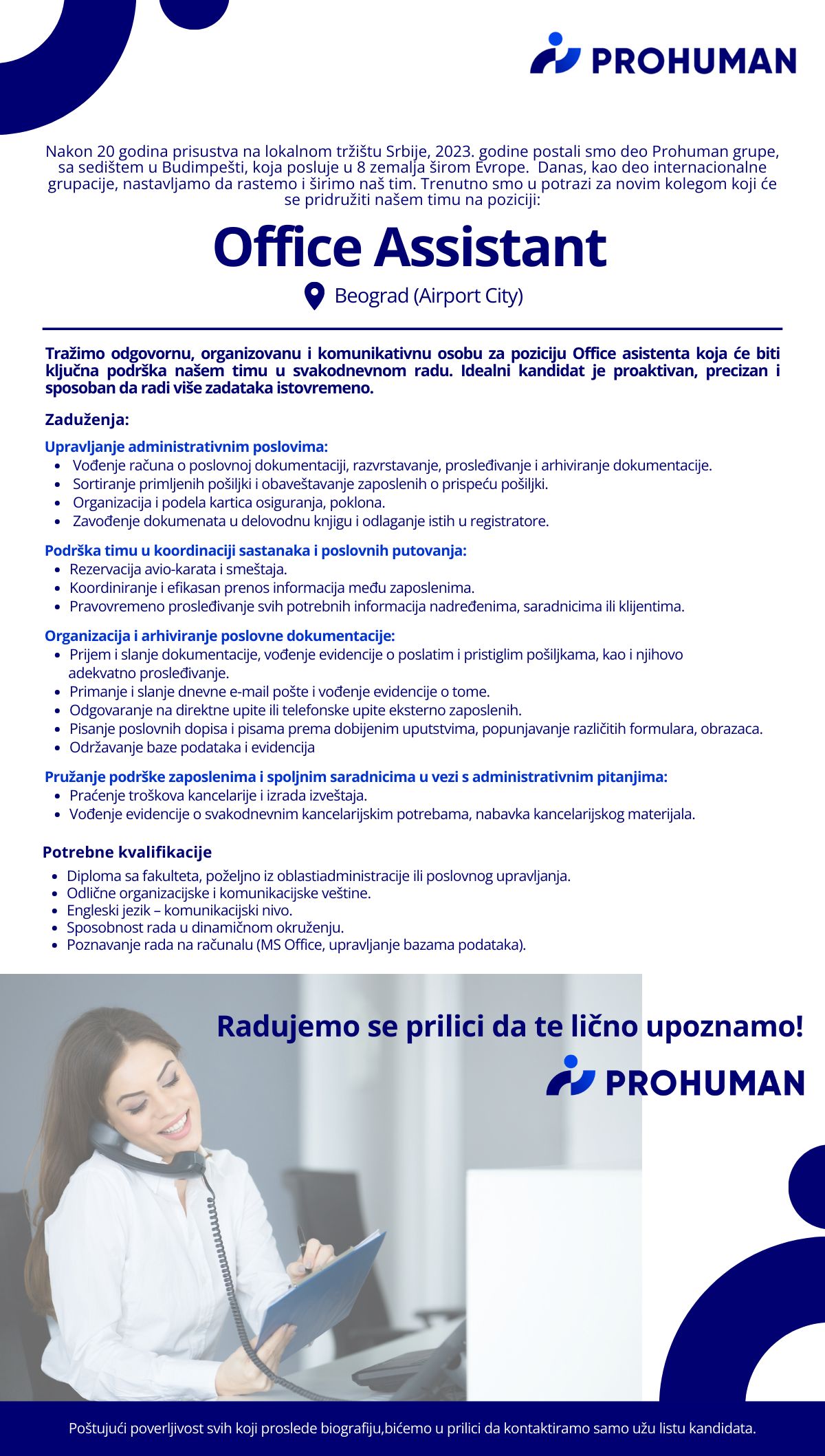 Office Asistent - Prohuman d.o.o.