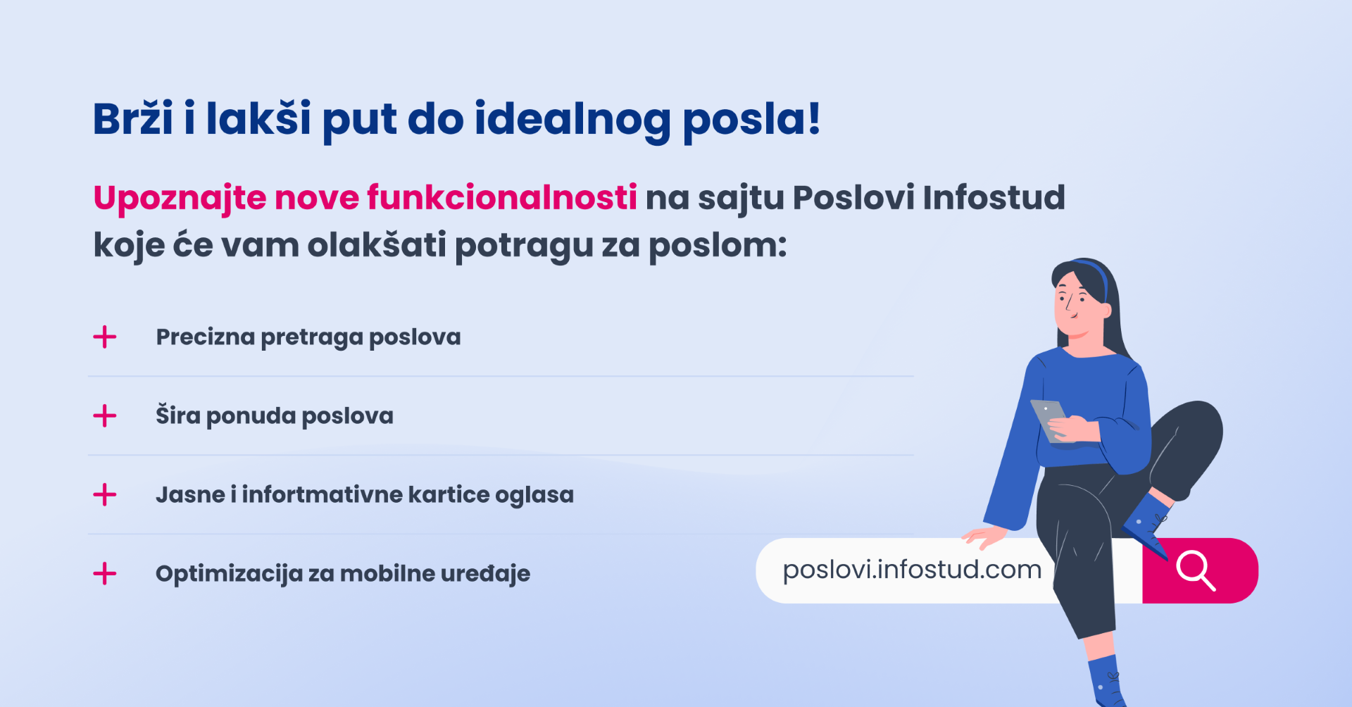 Dok tražite posao | Poslovi Infostud