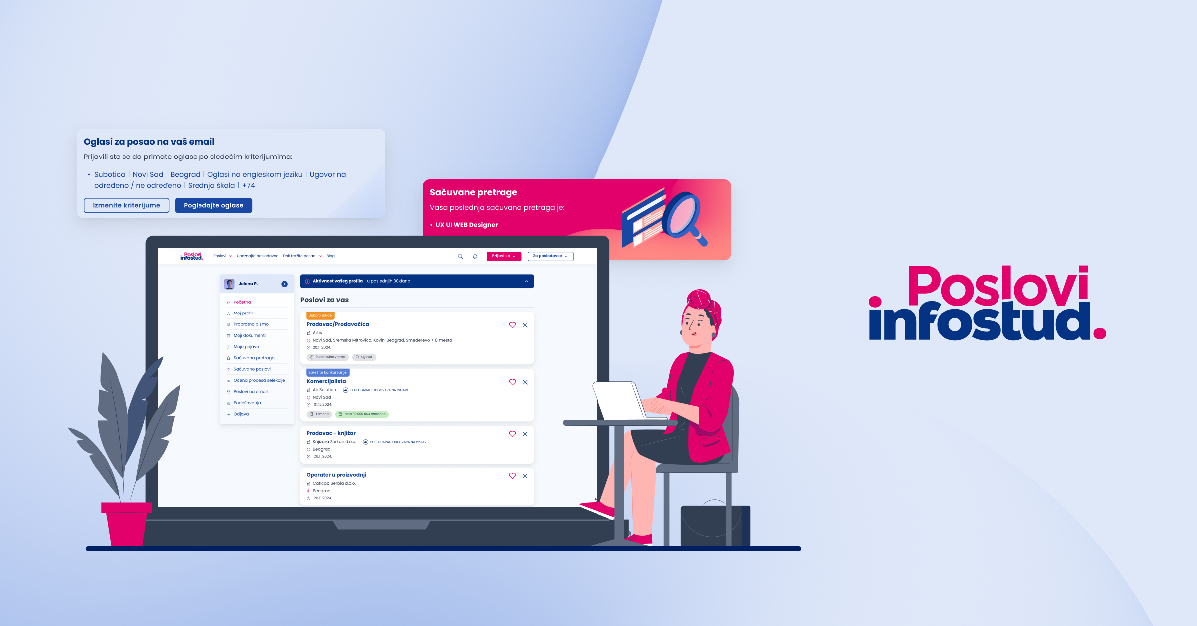 Oglasi za posao po vašoj meri – posetite svoju personalizovanu stranicu ...
